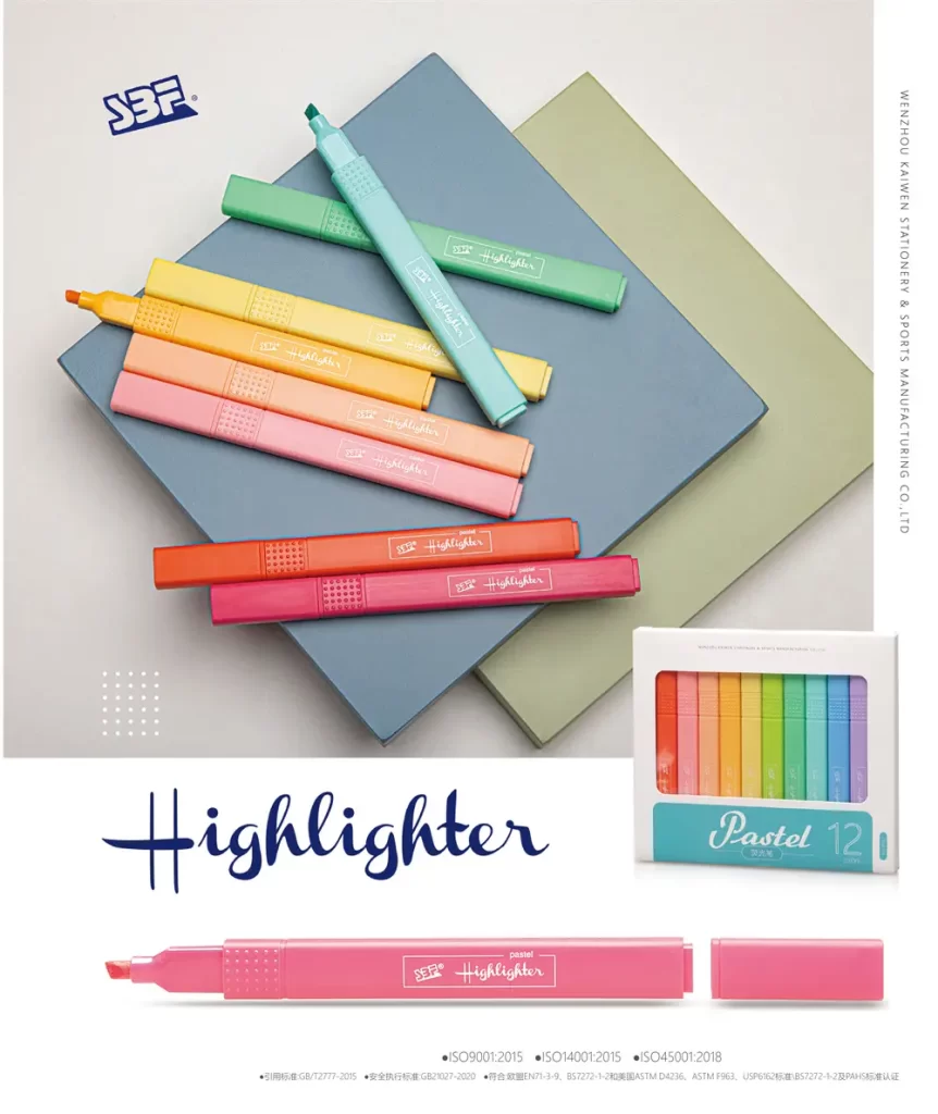 The Complete Guide to Highlighter Pens in 2024 - Custom Marker Pen ...